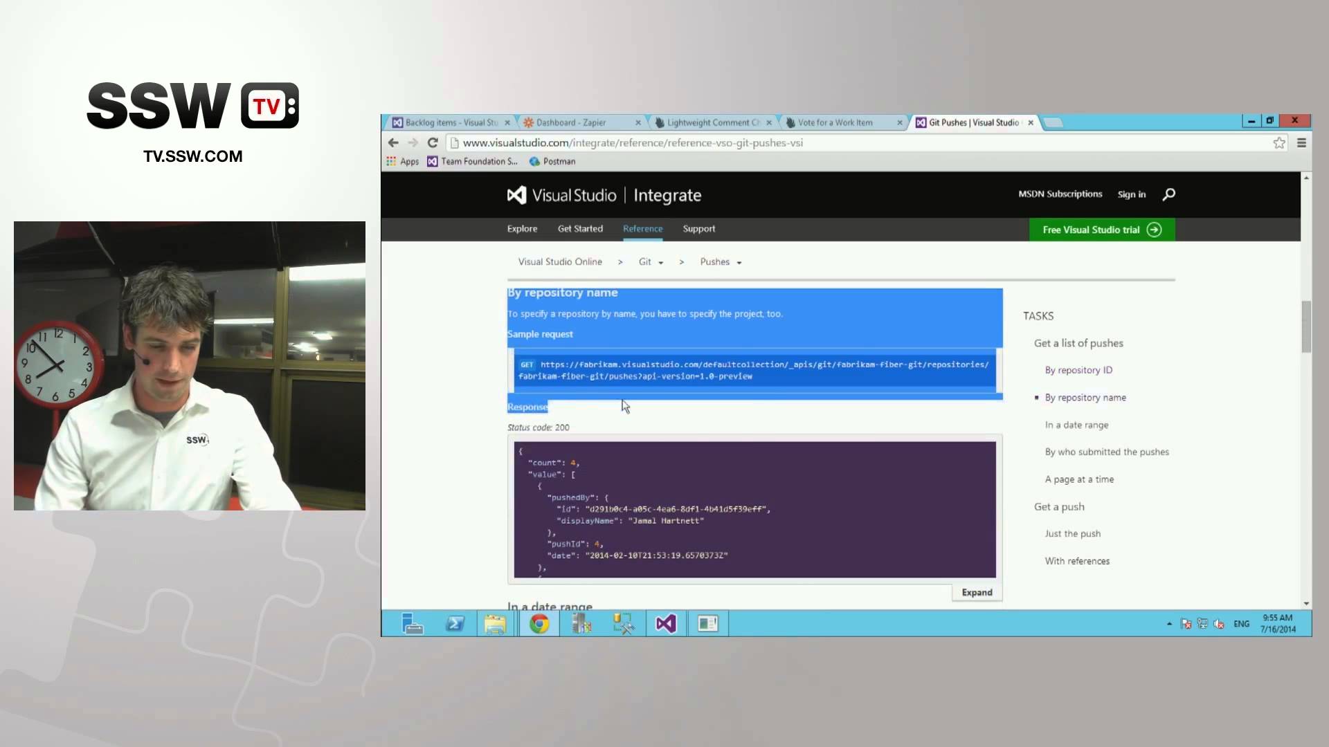 TFS Extensibility with Damian Brady - SSW TV - Learn from Professional Software Developers