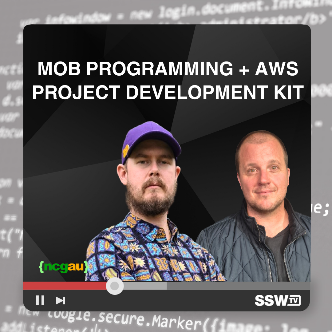 Mob Programming + AWS Project Development Kit | Klee Thomas & Mark Tranter | Newcastle Coders ...